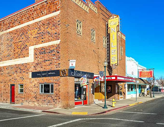 The Niles Hotel anchors Alturas' main street &ndash; a reminder that some places still value history over high-rises.