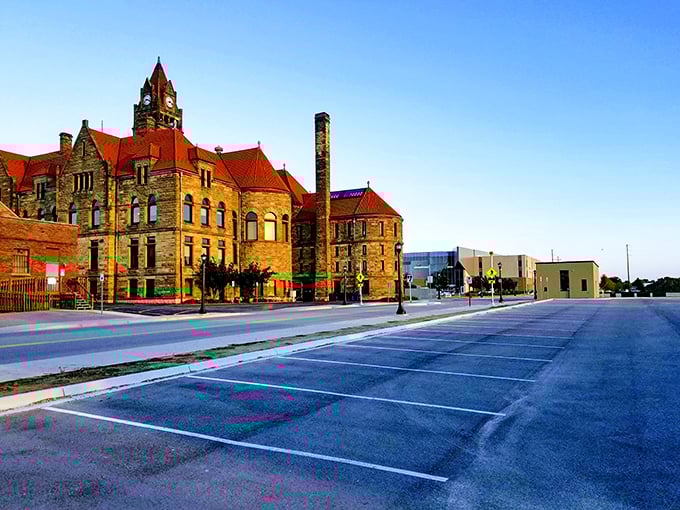Bay City's stunning courthouse stands as a testament to the city's proud history and commitment to preserving architectural treasures.