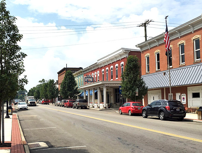 Bellville's charming downtown district proves that small towns still know how to do main streets right.