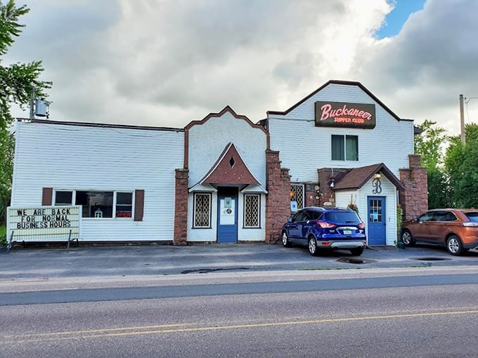 Don't judge this book by its cover&mdash;behind that humble facade lies some of Wisconsin's most spectacular steakhouse magic.