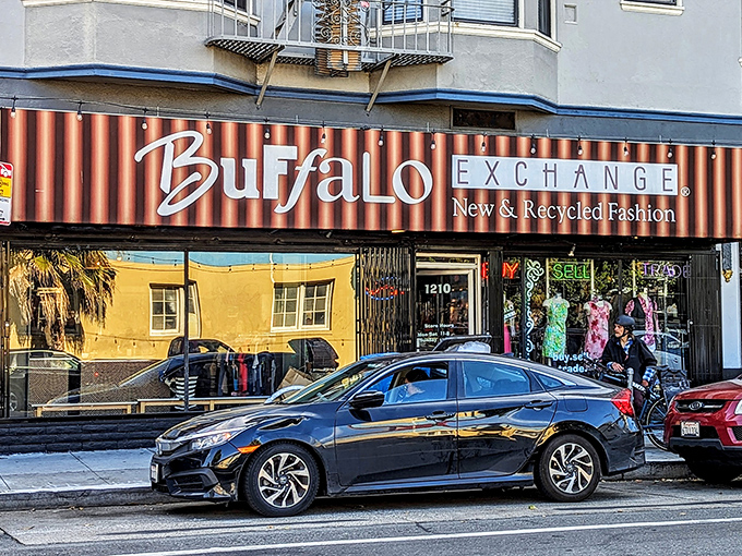 Buffalo Exchange brings that cool San Francisco vibe to secondhand shopping - vintage meets trendy in perfect harmony.