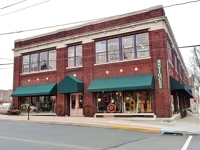 This classic brick building whispers stories of Columbia's past while housing today's antique adventures.