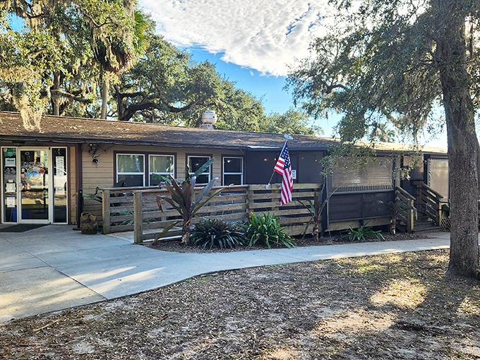 Nestled among Florida pines, this humble barbecue haven proves great flavor doesn't need fancy packaging.