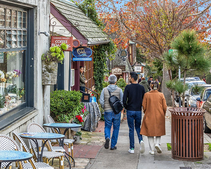 Storybook cottages and winding streets create the perfect backdrop for afternoon coffee adventures.