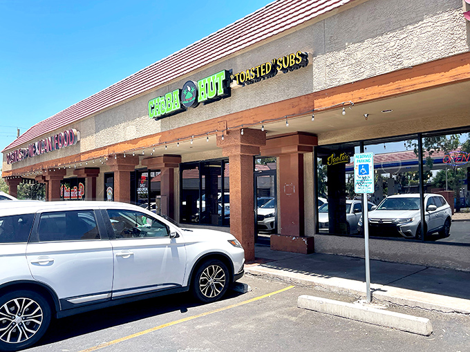 College town vibes meet serious sandwich craft - that toasted promise delivers exactly what hungry students crave.