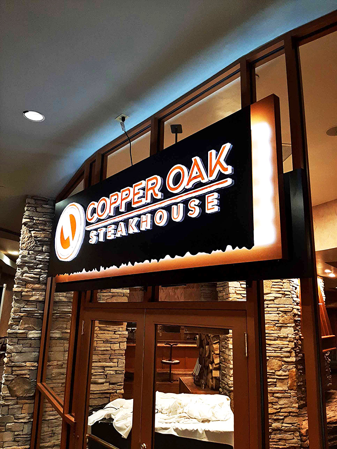 Modern steakhouse elegance proves that great beef deserves an equally impressive dining room.