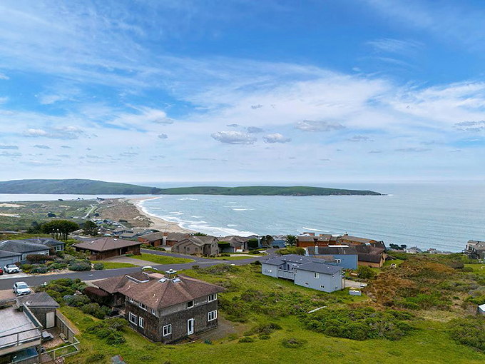 Dillon Beach offers a bird's-eye view of where the Russian River meets the Pacific in spectacular fashion.