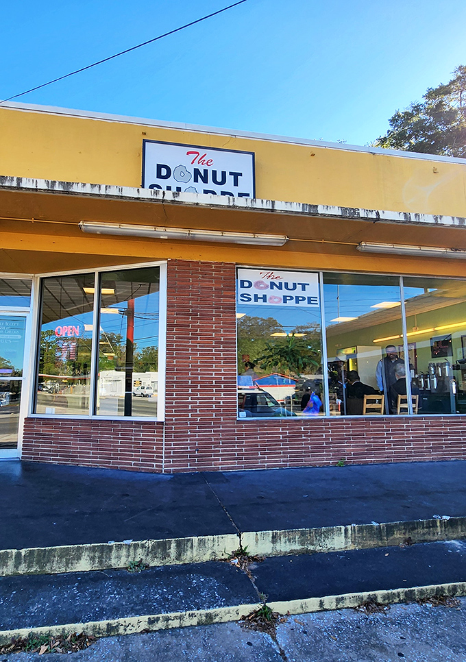 Old-school charm in every bite! The Donut Shoppe's vintage vibe takes you back to simpler, sweeter times.