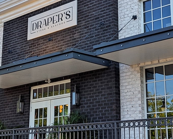 Draper's sleek exterior whispers sophistication while the steaks inside absolutely roar with flavor and finesse.
