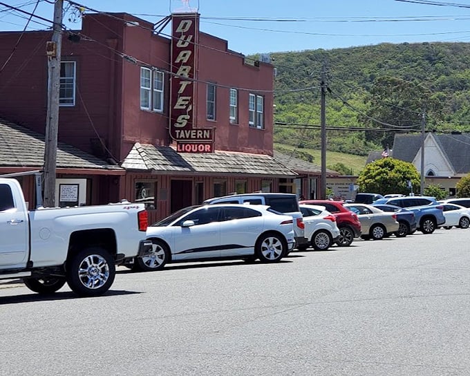 Duarte's Tavern stands like a Wild West saloon that traded whiskey for world-famous artichoke soup.