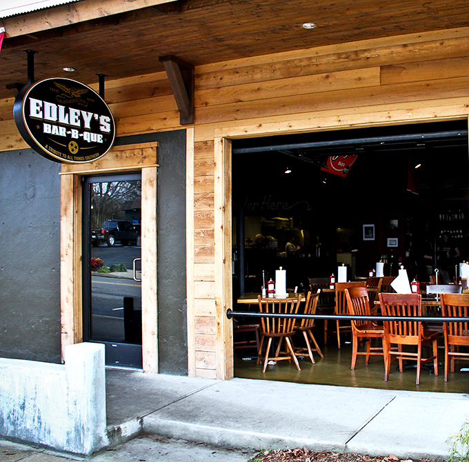 Rustic wood meets urban sophistication, creating the perfect backdrop for mountain-style barbecue magic.