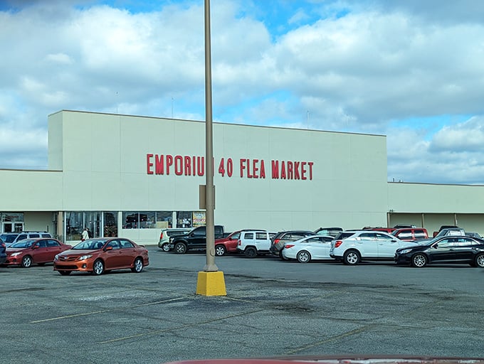When a flea market needs a building this big, you know you're in for hours of browsing bliss.