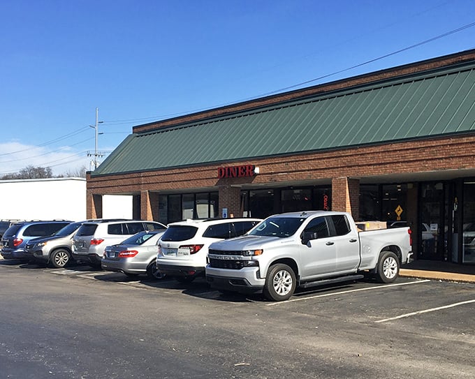 No-frills exterior, all-thrills flavor inside. This brick-and-green diner proves the best spots often fly under the radar.