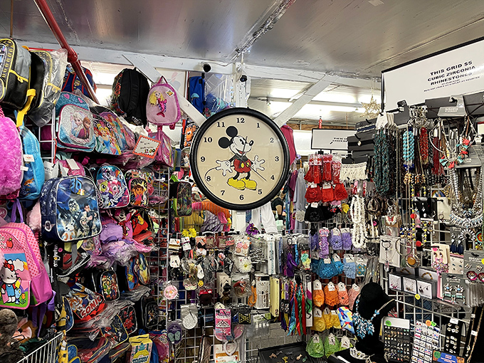 Mickey keeps watch over a wonderland of collectibles. Fleamasters' organized chaos is a browser's dream come true.