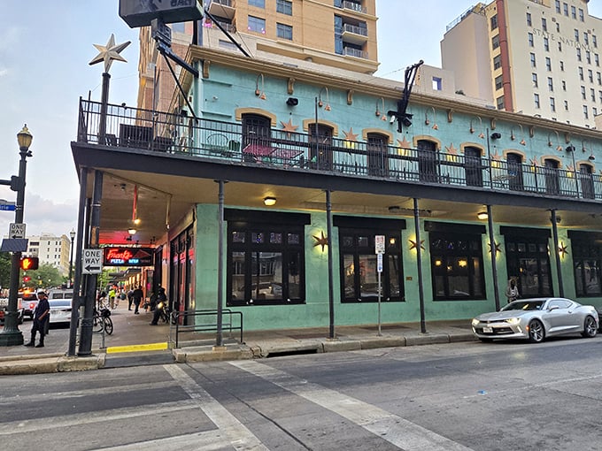 Downtown Houston's colorful pizza palace brings New York attitude to Texas streets.