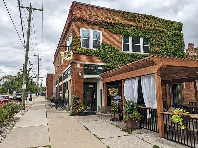 Friendly Fox: Nature's slowly reclaiming this charming brick building, but inside, sandwiches worth fighting the ivy for await hungry visitors.