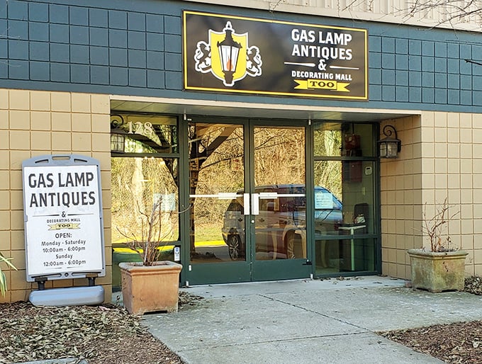 When one antique store isn't enough, smart dealers open right next door - doubling your treasure hunting pleasure.