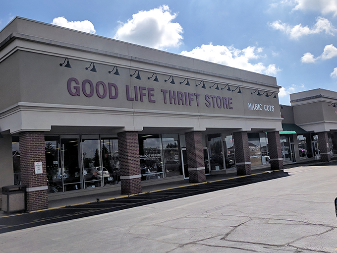Good Life Thrift Store: Where "retail therapy" costs less than actual therapy and is almost as effective!