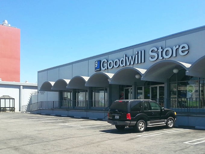 When Goodwill takes over a whole campus, you know you're in for some serious treasure hunting adventures.