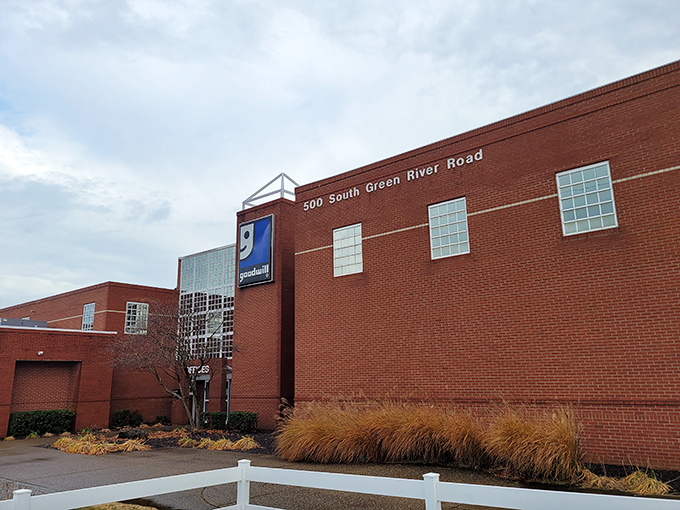 Goodwill's massive outlet warehouse - where treasure hunting meets industrial-scale bargain hunting in perfect harmony.