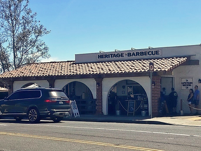 Those Spanish tile roofs hide some of the most serious barbecue smoking happening in Orange County.