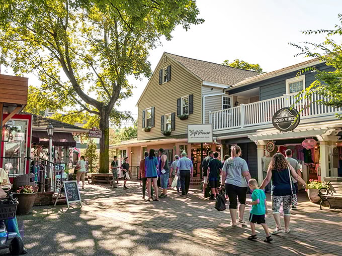 Welcome to shopping with a side of history, where every storefront has character and every purchase supports tradition.