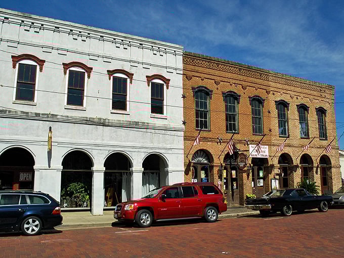 Jefferson's historic buildings line up like Southern belles at a cotillion, each more charming than the last.