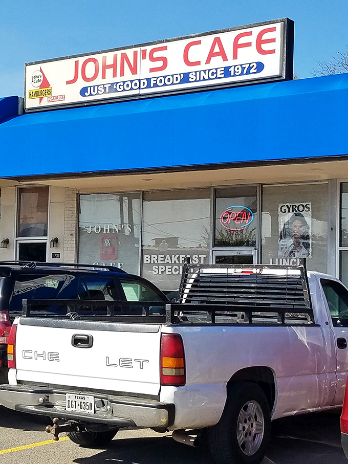 John's Cafe has been serving "Just Good Food" since 1972 &ndash; an understatement that locals appreciate.