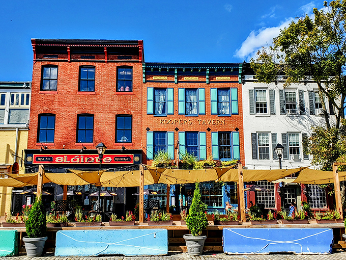 Fells Point's historic charm meets modern appetite; cobblestones and great burgers make perfect neighbors.