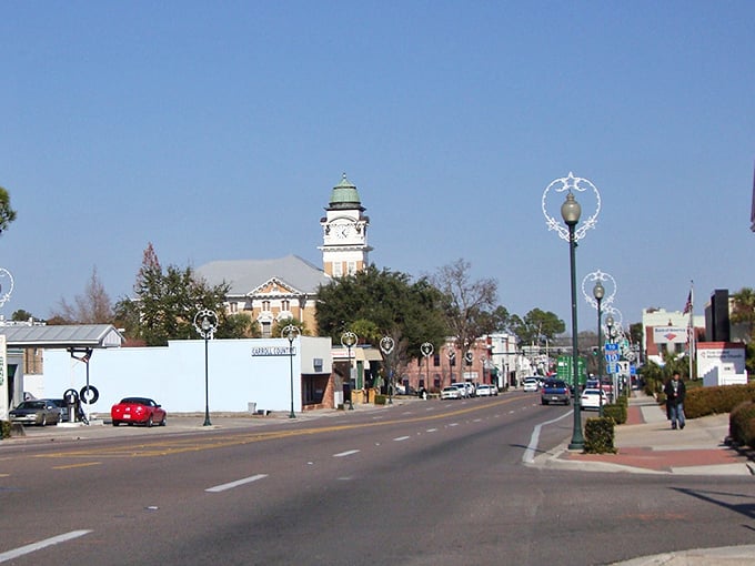 Live Oak's courthouse stands proud like a Southern gentleman welcoming visitors to slow down and stay awhile.
