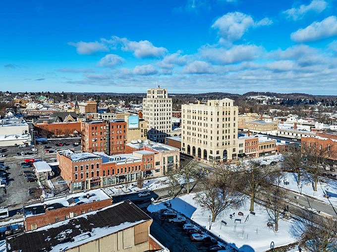 Mansfield's winter wonderland proves that snowy streets and cozy homes create the perfect recipe for affordable contentment.