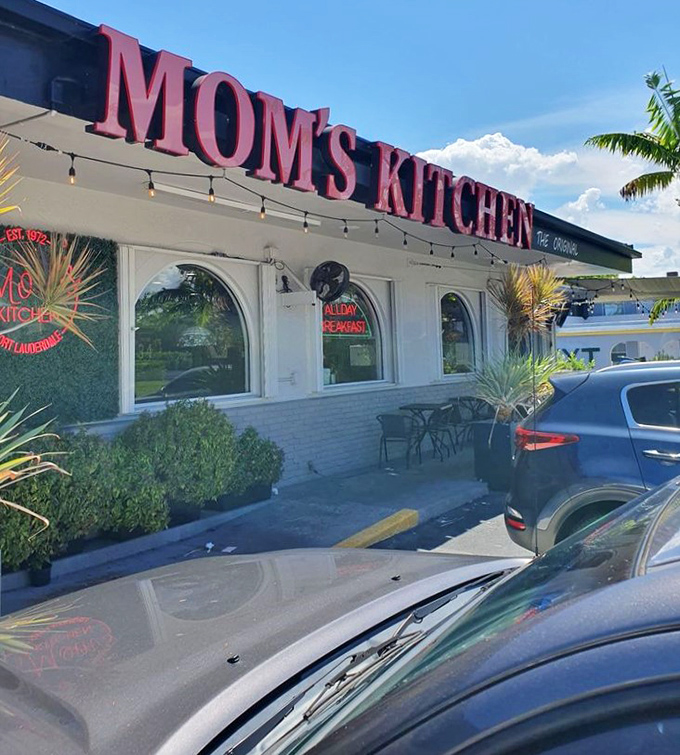 Mom's Kitchen delivers exactly what the name promises - comfort food that feels like a warm family hug.