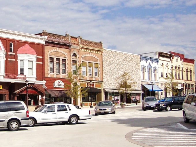 Monroe's historic square radiates old-world charm that would make even Switzerland a bit jealous.