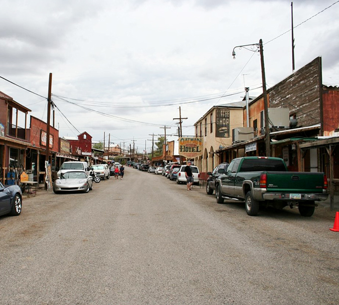 Welcome to Oatman, where four-legged locals have right-of-way and treats are the town's official currency.