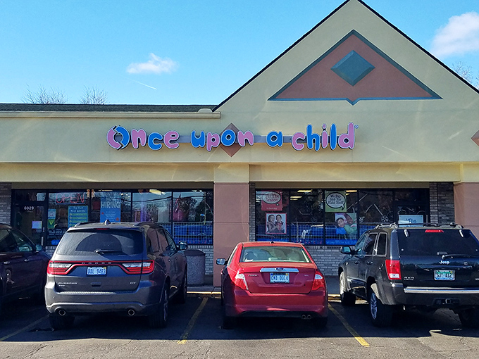 Once Upon A Child's colorful storefront promises a rainbow of kid-friendly bargains inside this Troy treasure trove.