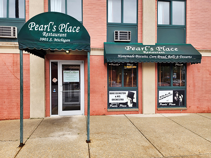 That classic green awning has been welcoming hungry souls to Southern comfort food heaven for generations of satisfied customers.
