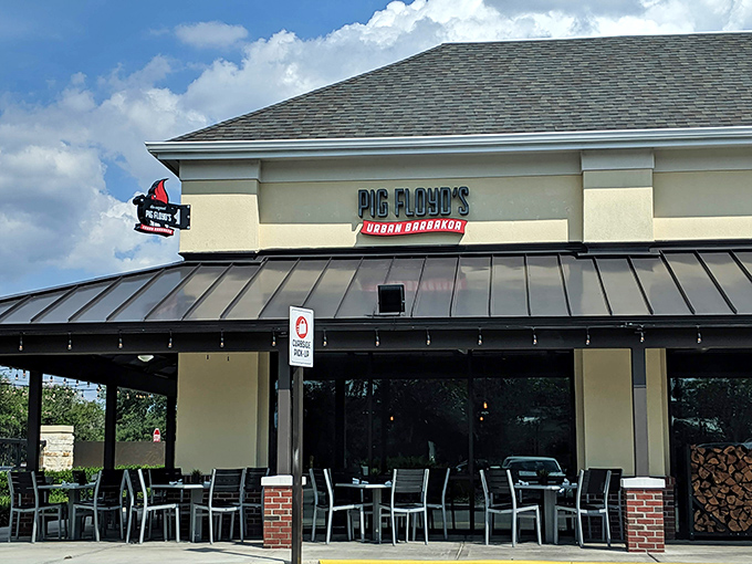 Modern meets traditional at this sleek spot where barbecue gets a stylish urban makeover.