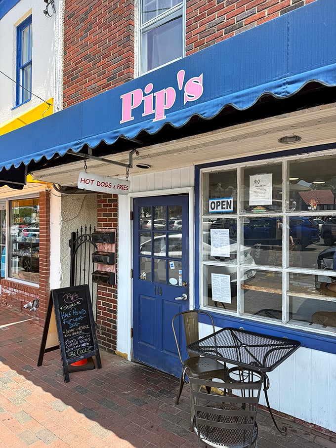 Pip's blue storefront might be small, but like the best things in Annapolis, it packs a mighty maritime punch.