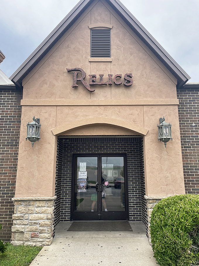 Simple storefront, extraordinary finds - sometimes the best treasures hide behind the most unassuming facades.