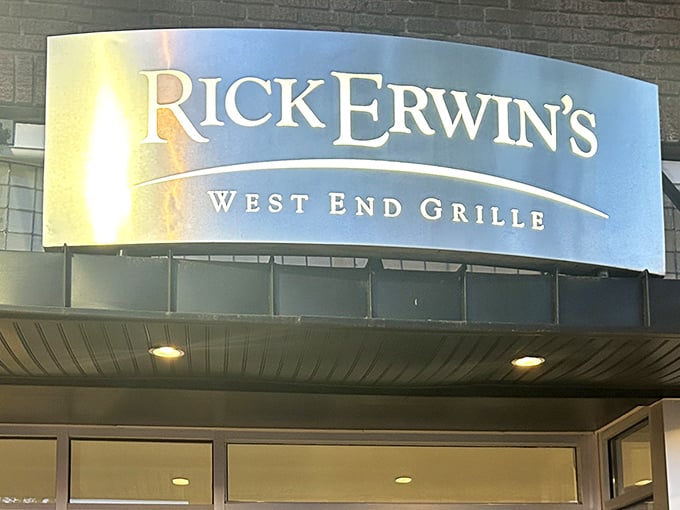 Rick Erwin's sleek storefront suggests sophistication without the stuffiness &ndash; downtown dining done right perfectly.