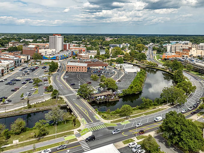 Salisbury's downtown has that "Mayberry meets the modern world" charm that just works perfectly.