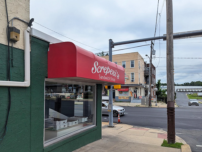 That red awning has been calling to hungry folks like a beacon since the Truman administration.