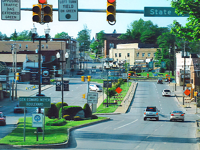 St. Marys' quiet streets whisper stories of simpler times when neighbors knew each other's names.