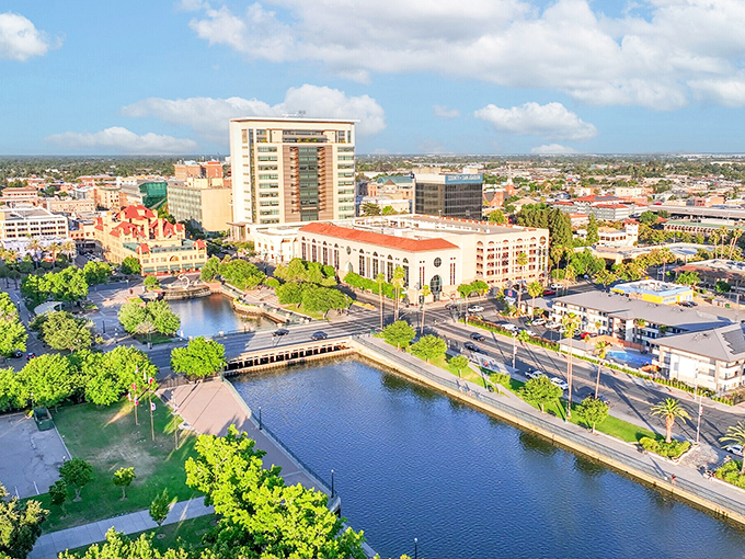 Stockton's waterfront gleams like California's best-kept secret, where Delta breezes meet downtown dreams. 