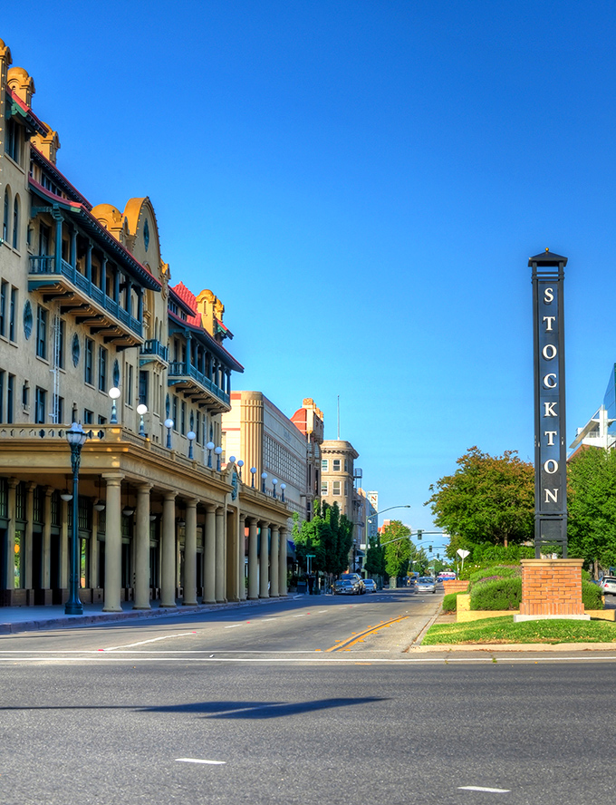 Stockton's downtown revival proves that waterfront living doesn't have to drain your golden years fund completely.
