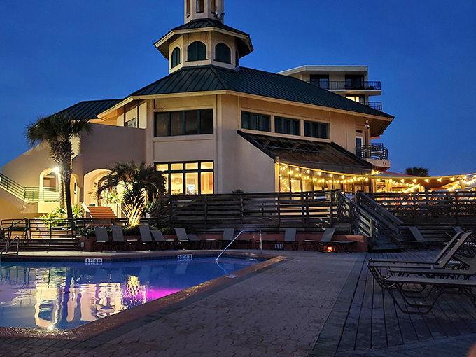 Sometimes elegance meets the beach in perfect harmony, creating dining magic that satisfies every sense beautifully.