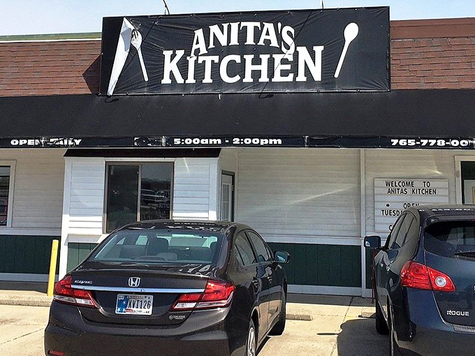 Don't judge this book by its cover - Anita's simple exterior hides breakfast magic within.