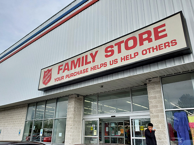 The Salvation Army's Whitehall location beckons with promises of incredible finds and community-minded shopping experiences.