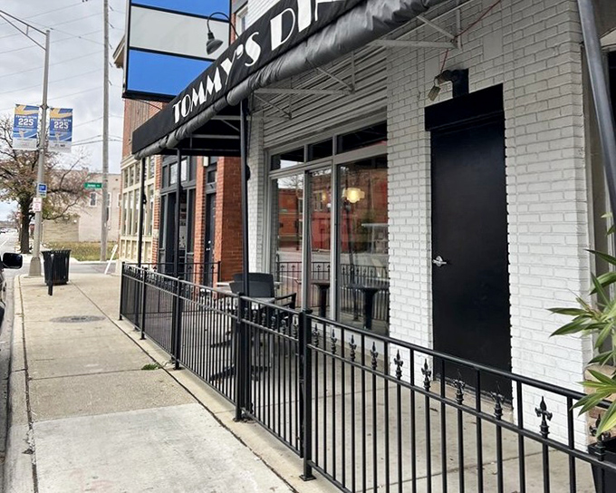 Tommy's Diner: where the neon signs are bright, the coffee is strong, and the regulars have their own parking spots.