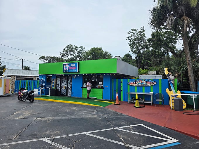 Don't judge this colorful New Smyrna Beach book by its cover &ndash; the chicken inside writes pure poetry.